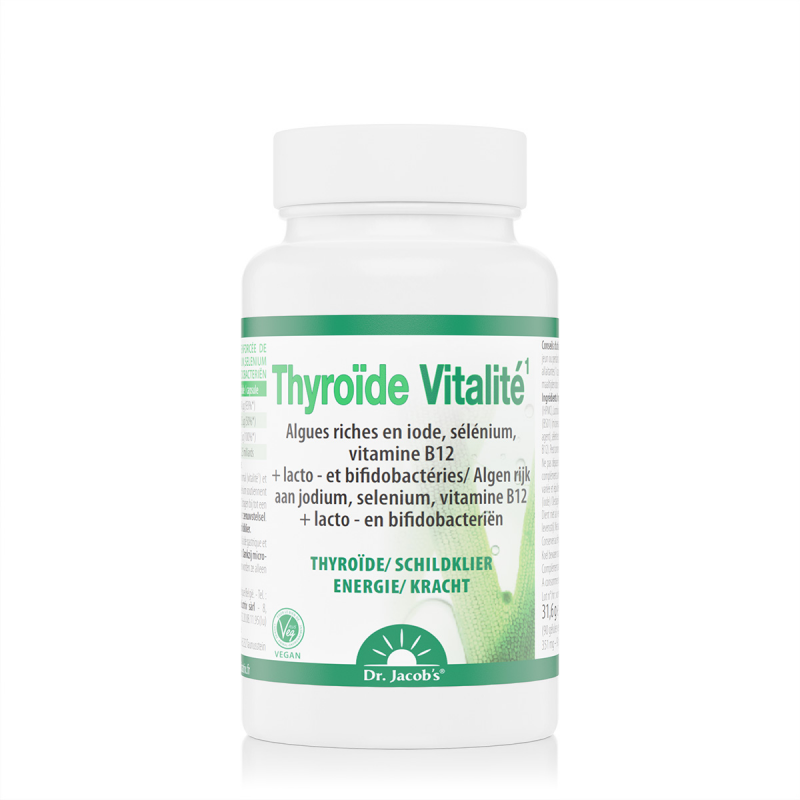 Thyroïde Vitalité - Iode naturel et sélénium pour la glande thyroïde
